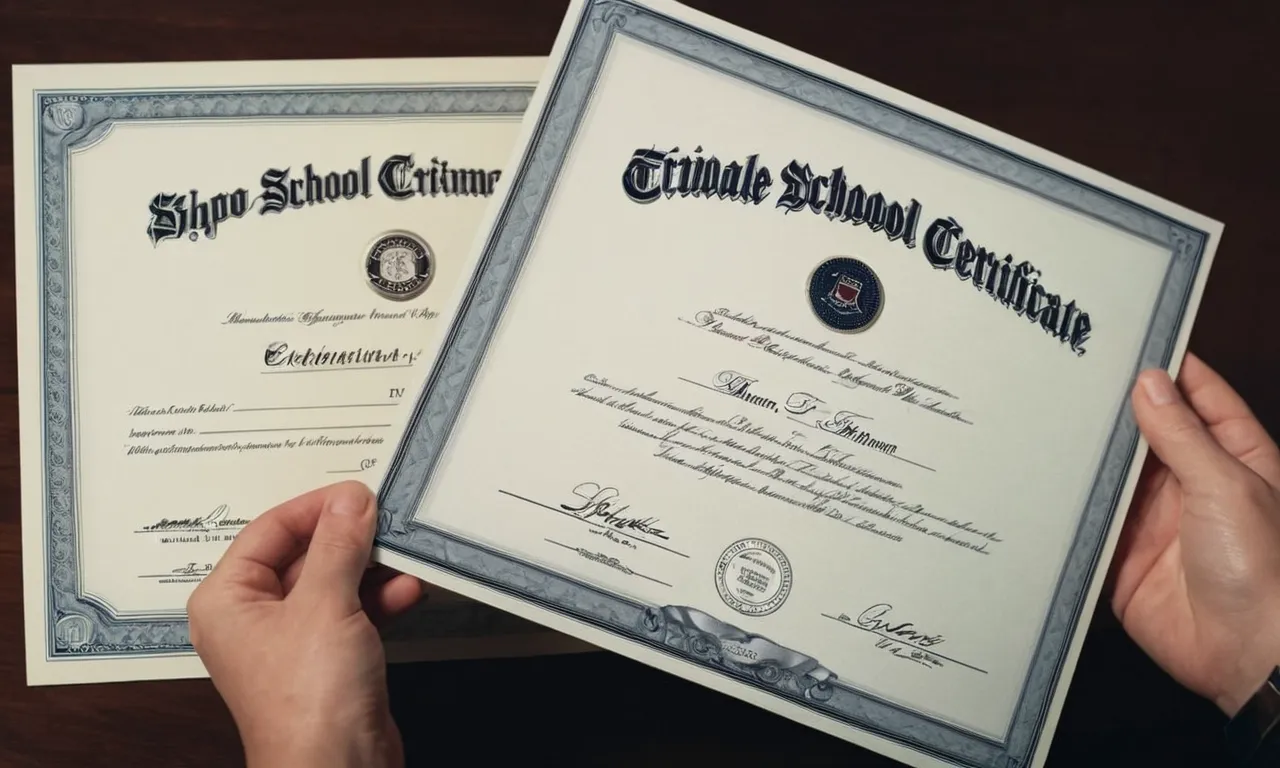 High School Diploma Vs. High School Certificate: Understanding The ...